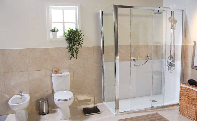 Stannah aqualuxe – cabine de duche com porta | homify