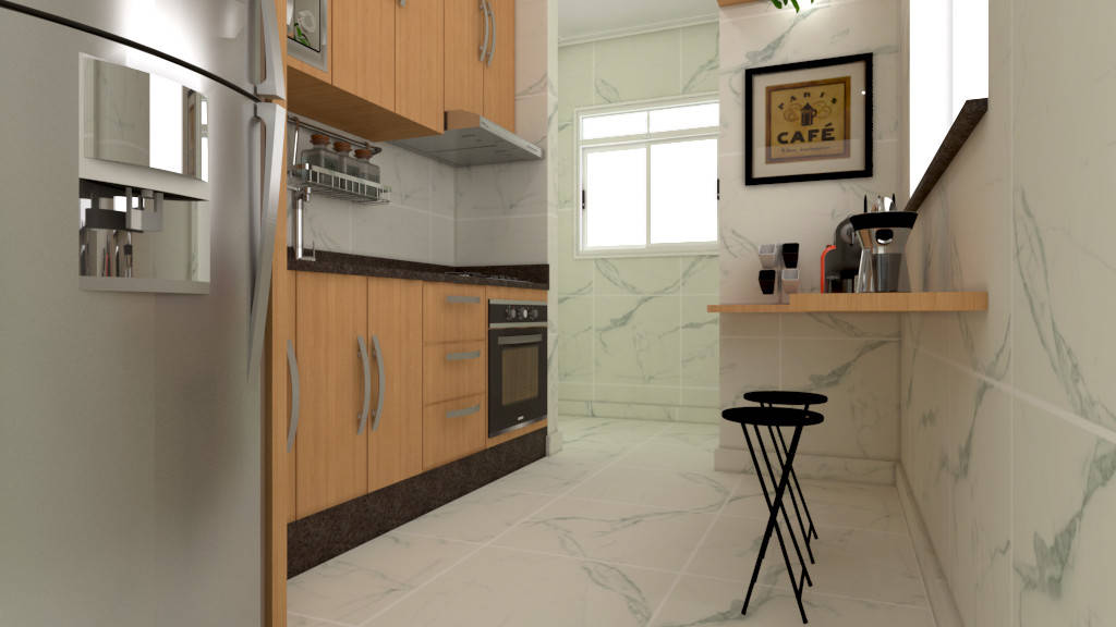 Cozinha planejada moderna e funcional, caroline peixoto interiores | homify