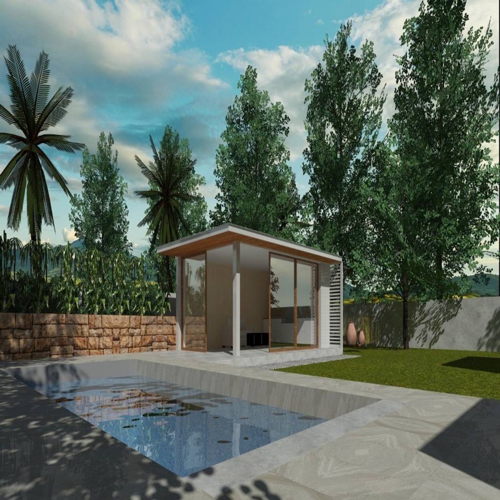 Quincho y piscina | homify