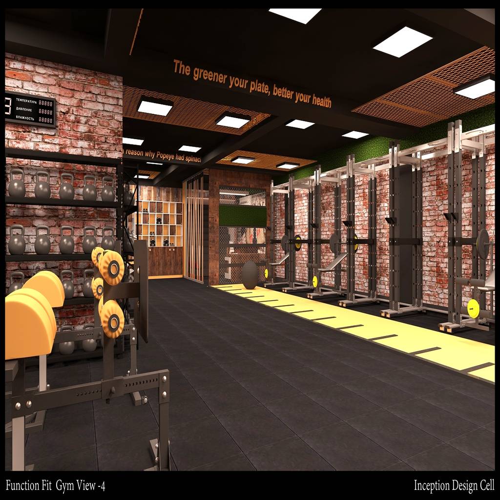 Function fit (gym), inception design cell | homify