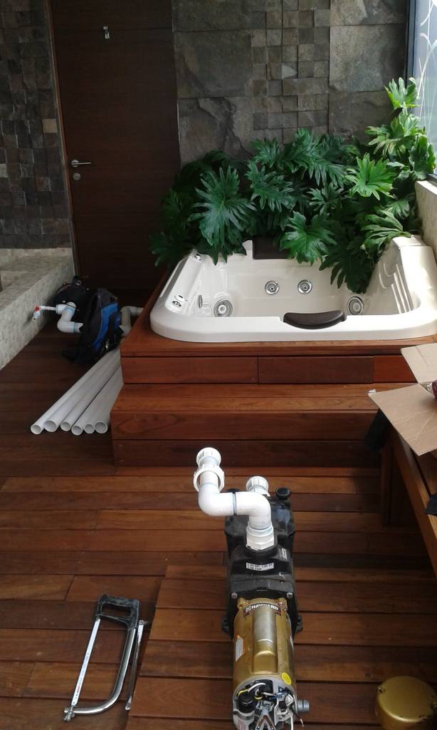 Jacuzzi grupo dicore albercas rústicas madera acabado en madera | homify