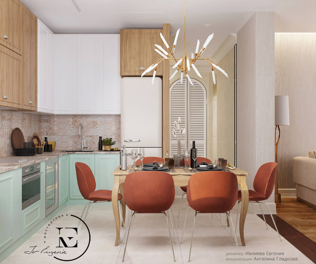 Элегантный средиземноморский стиль в жк черняховского, ive-interior | homify