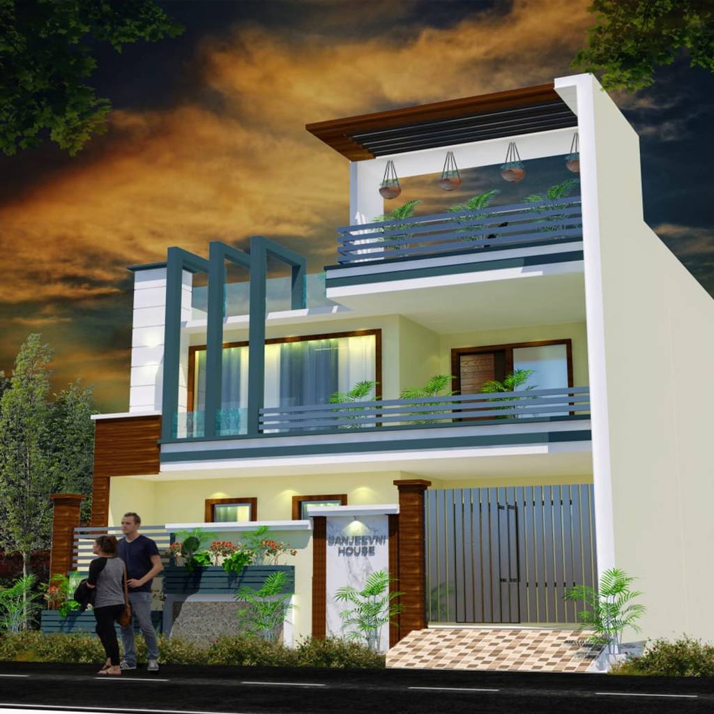 House plan and elevation , 360 home interior | homify