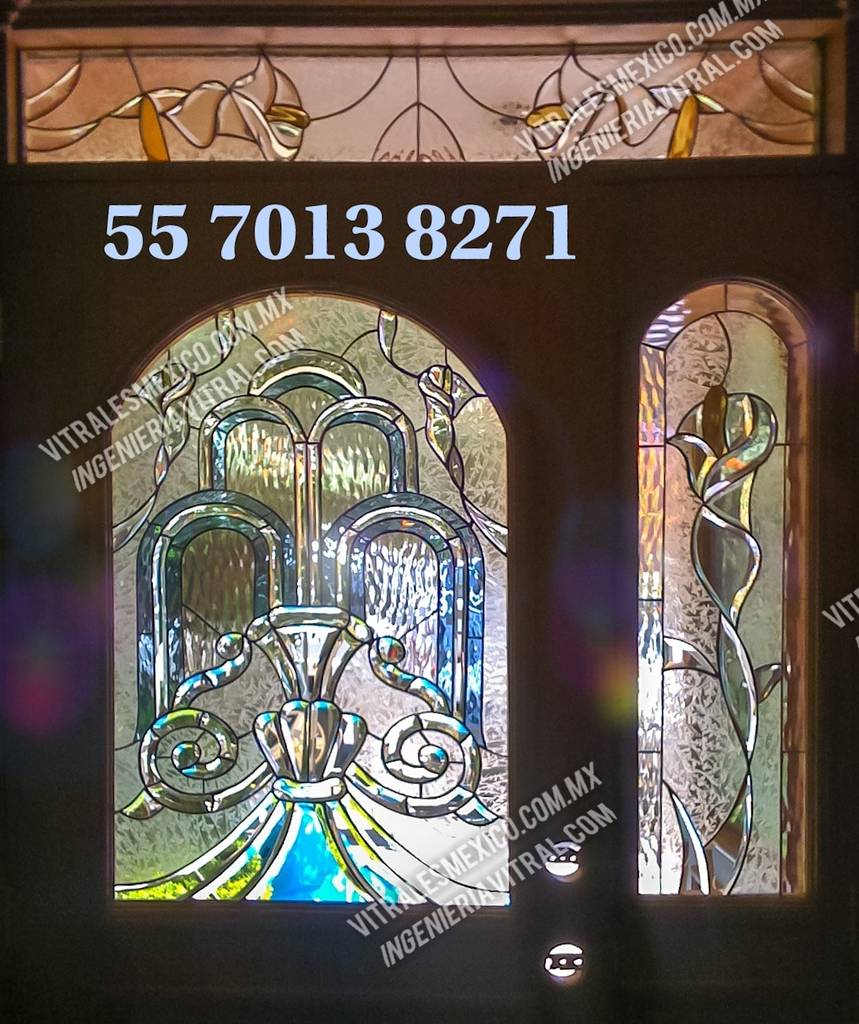 Vitrales para puerta, ingeniería vitral | homify