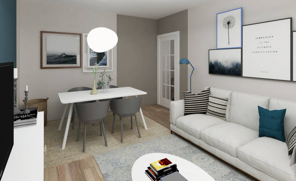 Progettazione: rendering fotorealistico e studio sul colore | homify