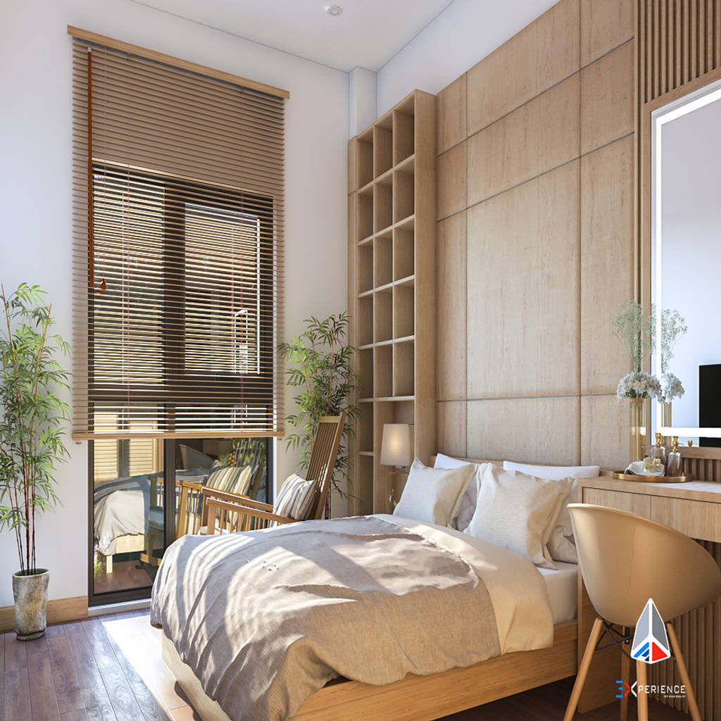 Render diseño de interiores. habitación | homify