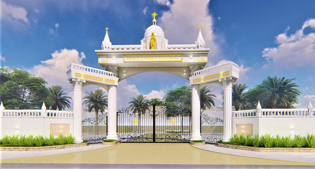 Church entrance arch design | homify