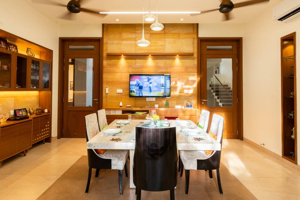 Courtyard house-chennai, offcentered architects | homify