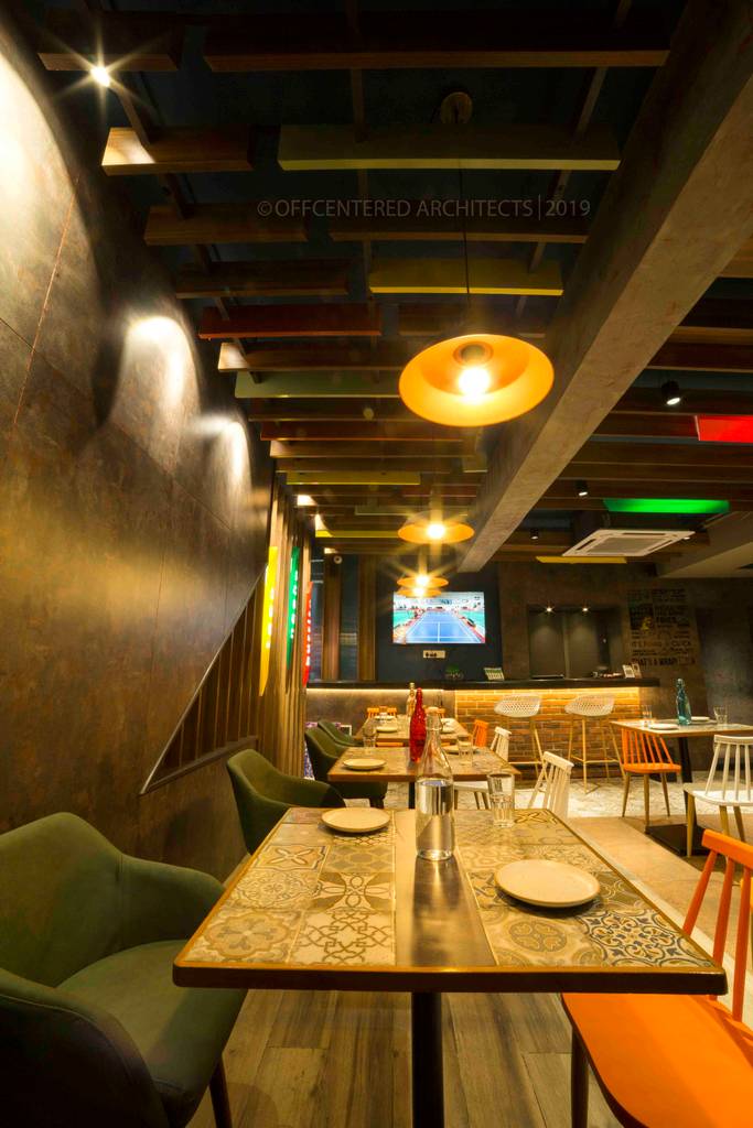 Cafe interiors in chennai, offcentered architects | homify