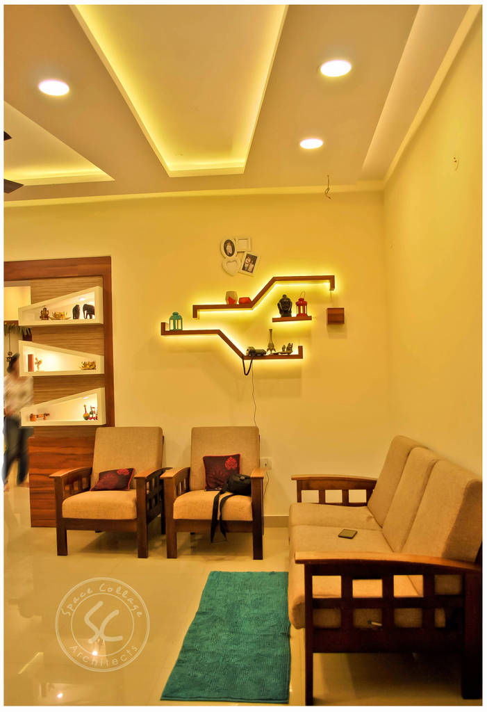 Living room, false ceiling, partition, tv unit designs | homify