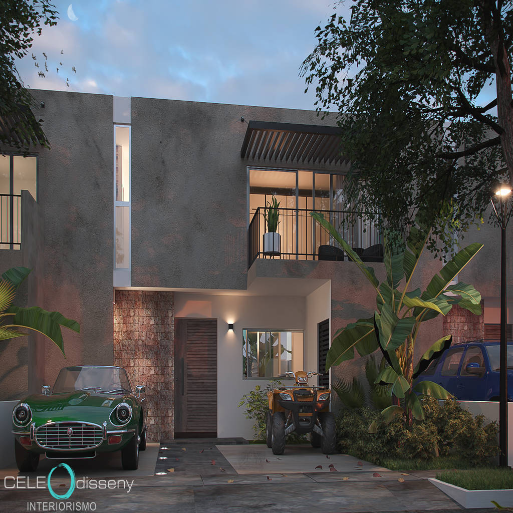 Render de fachada | homify