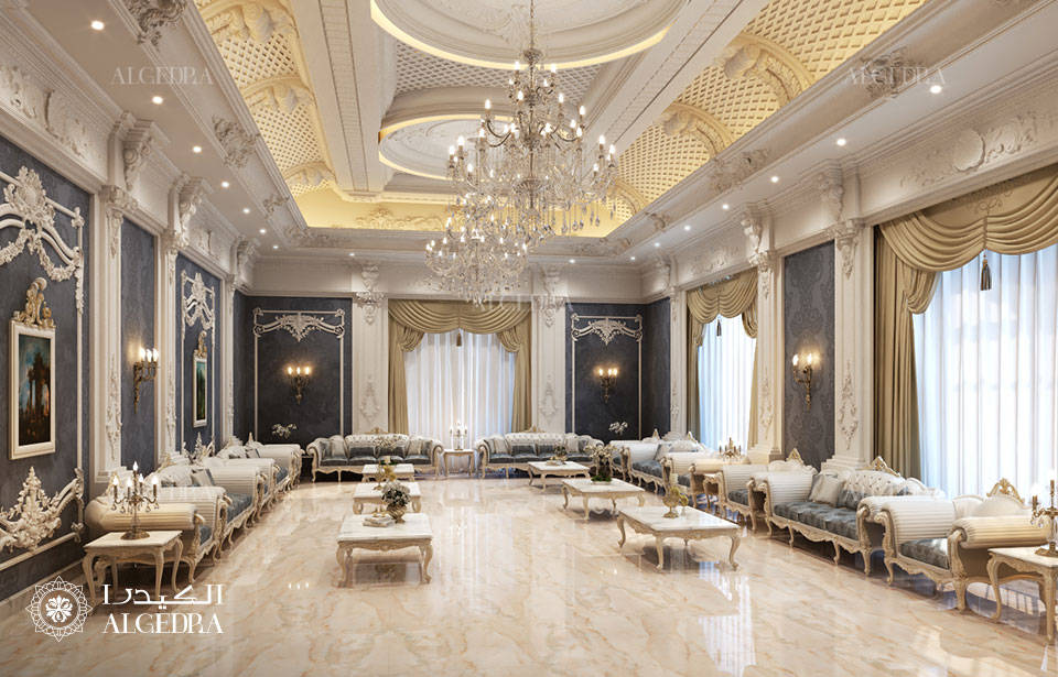 Luxury majlis design in riyadh, algedra interior design | homify