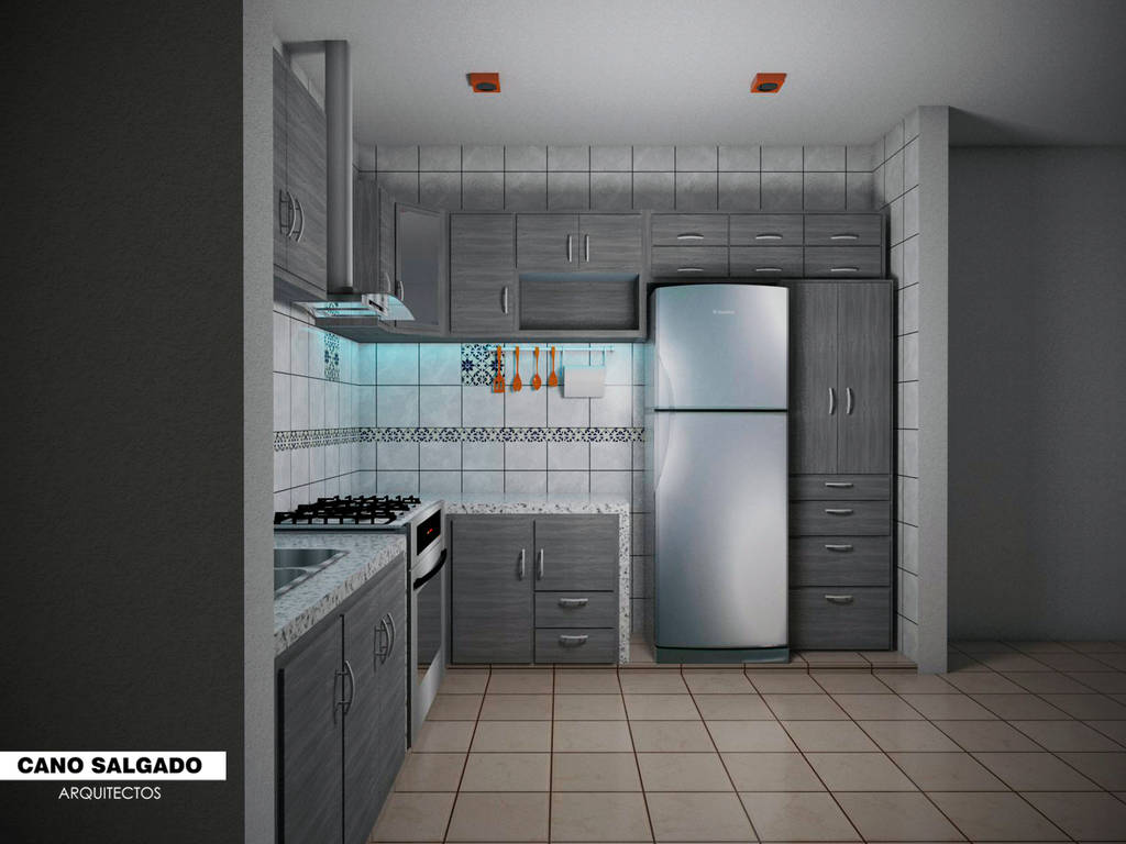 Diseño de cocina integral, cano salgado arquitectos | homify