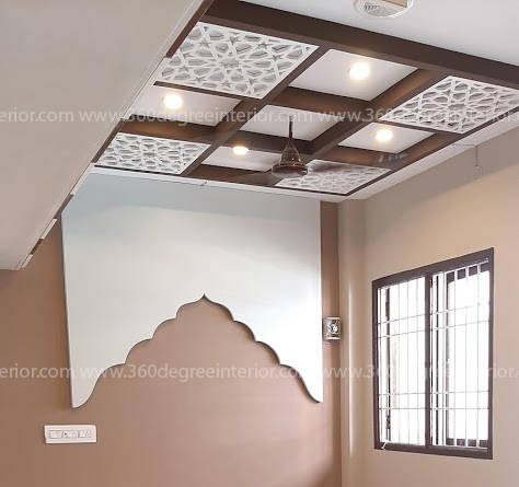 Master bedroom—false ceiling & wall panaling | homify