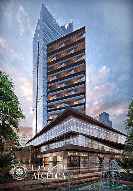 Luxury residence tower design , algedra interior design | 호미파이 & homify