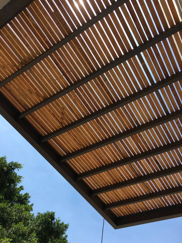 Pergola de viga con madera | homify