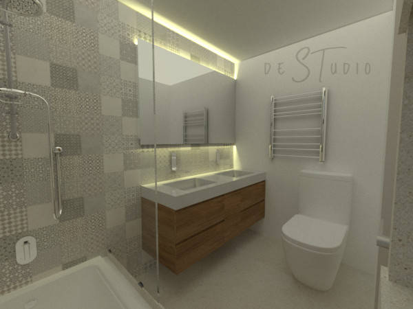 Render proyecto san ángel baño | homify