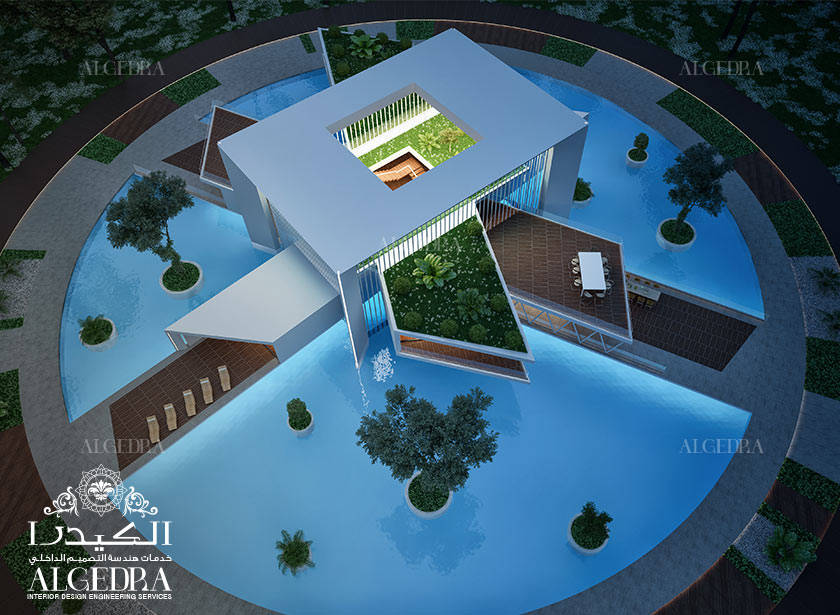 Water villa design concept , algedra interior design | homify