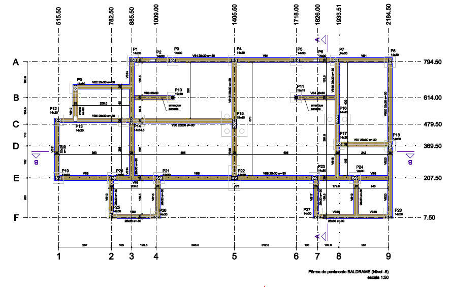 Projeto estrutural – fôrmas baldrame | homify