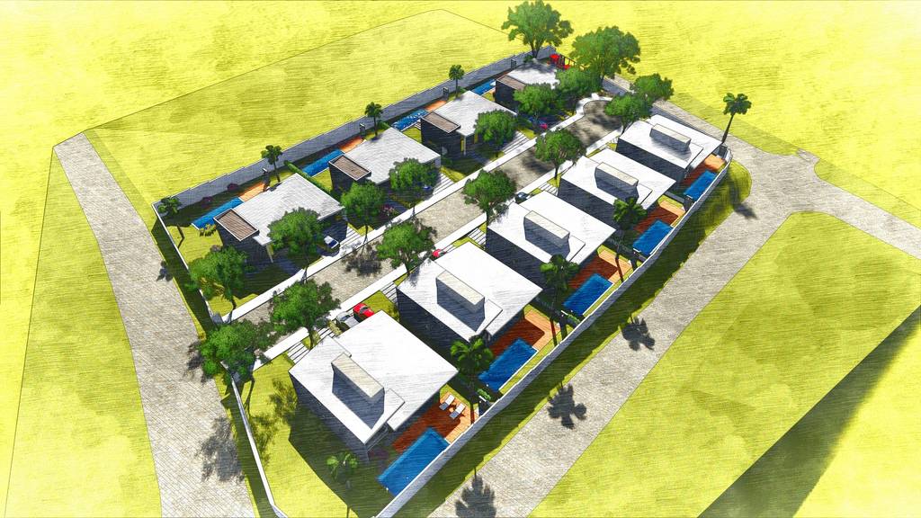 Condomínio de casas – vista superior | homify