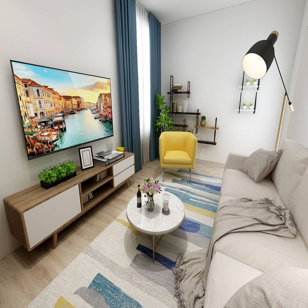 Uma sala pequena, host designers by sílvia espírito santo | homify