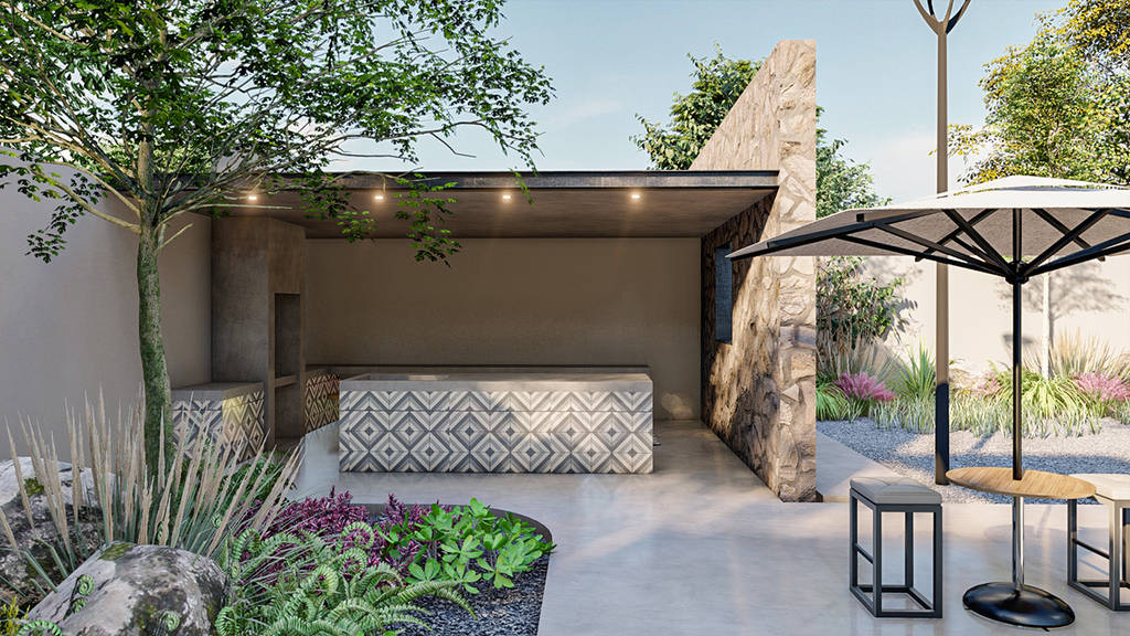 Terraza ib daniel jacobo arquitecto balcones y terrazas modernos | homify