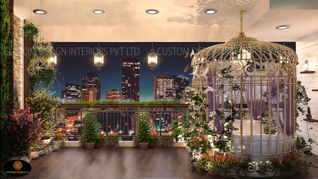 Mrs. pinki ghosh’s latest modern balcony design | india’s first time ...