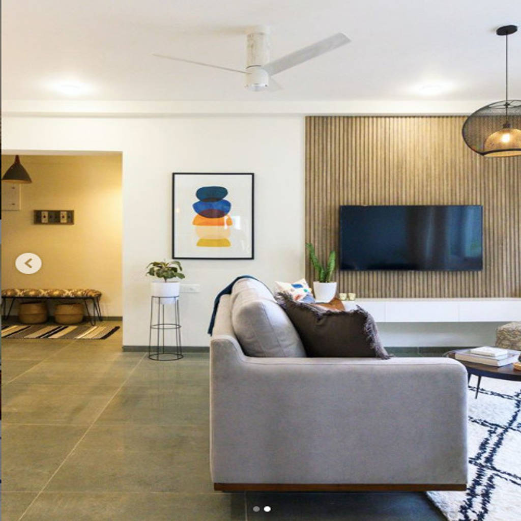 Tv unit—magvee wooden panels | homify