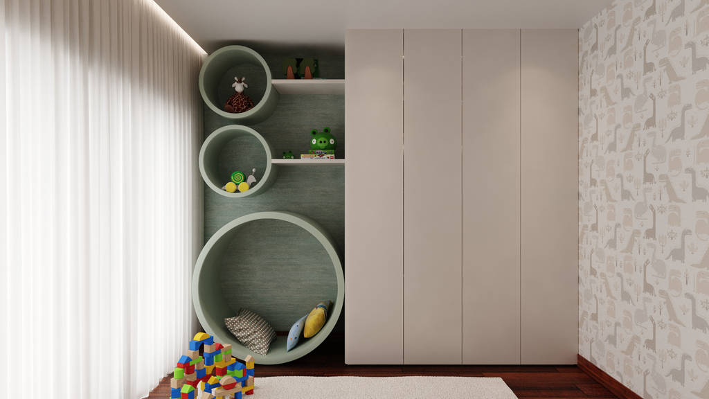 Quartos de criança - moradia baltar, alpha details | 호미파이 & homify