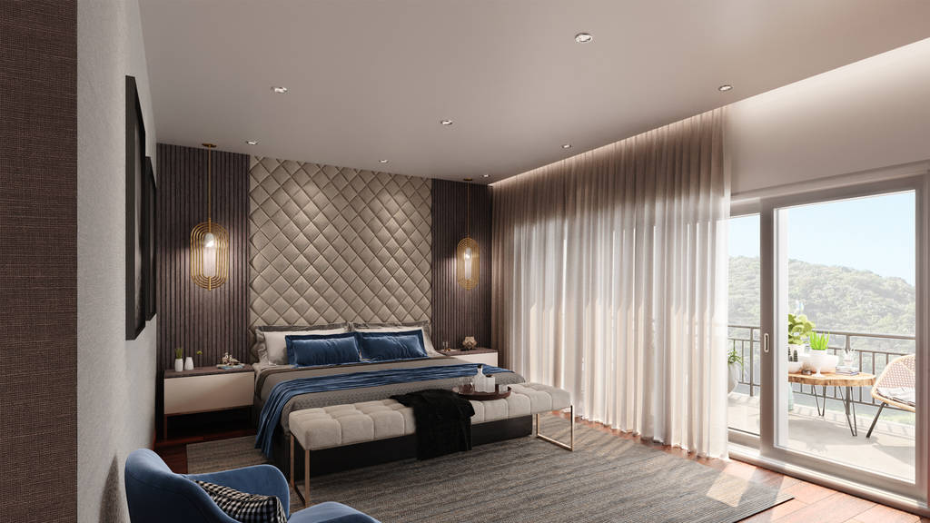 Quarto principal - moradia baltar, alpha details | homify