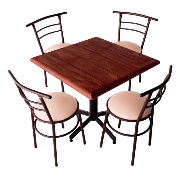 Juego estándar con 4 sillas chabely campirano | homify