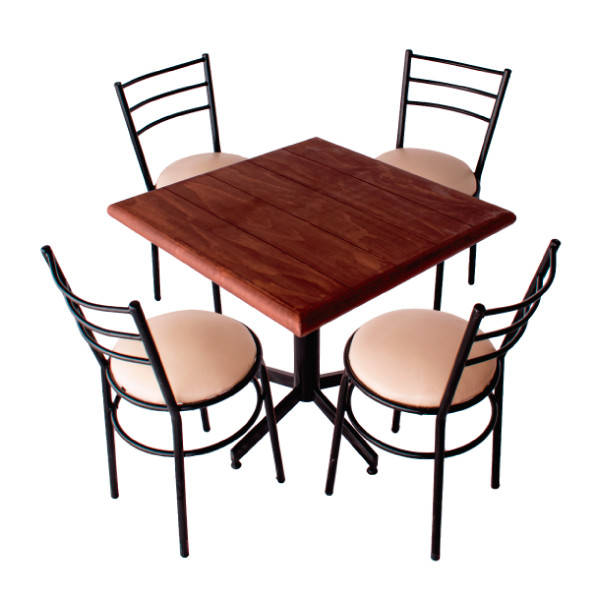 Juego estándar con 4 sillas charly campirano | homify