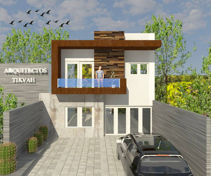 Proyecto de casa habitación , arquitectos tikvah | homify