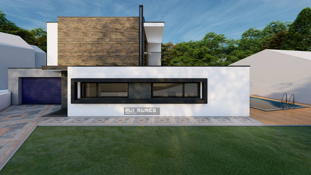 Habitação unifamiliar...antes ... e ... depois...., rui nunes ...