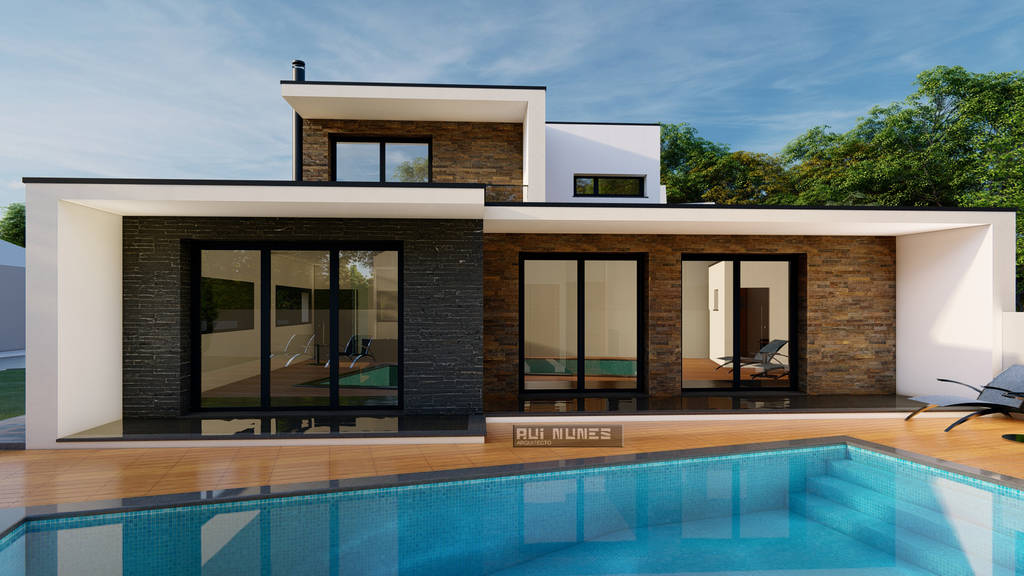 Habitação unifamiliar...antes ... e ... depois...., rui nunes ...