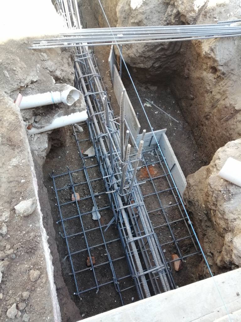 Contratrabe y zapatas en cimentacion | homify