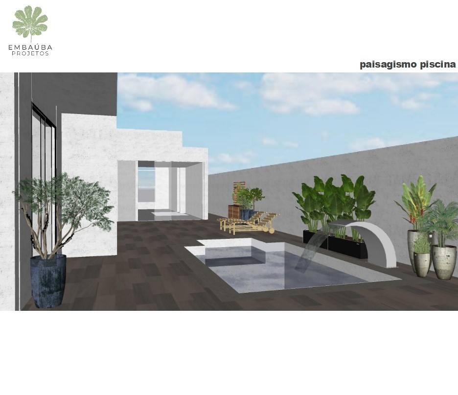 Projeto área da piscina | homify