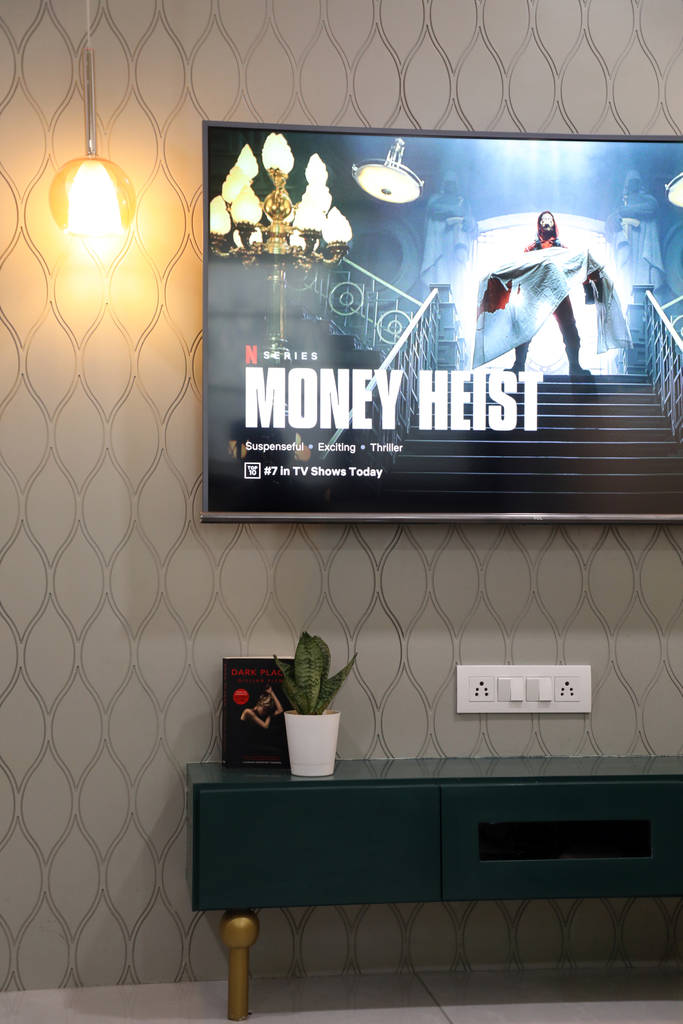 3 bhk modern interior for modani's abode, maya space studio | homify