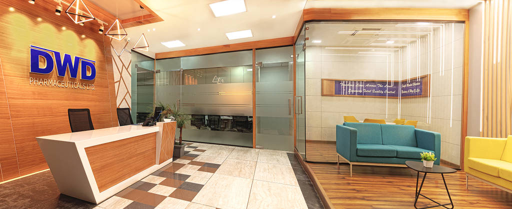 Dwd pharmaceutical pvt ltd office space designing | homify