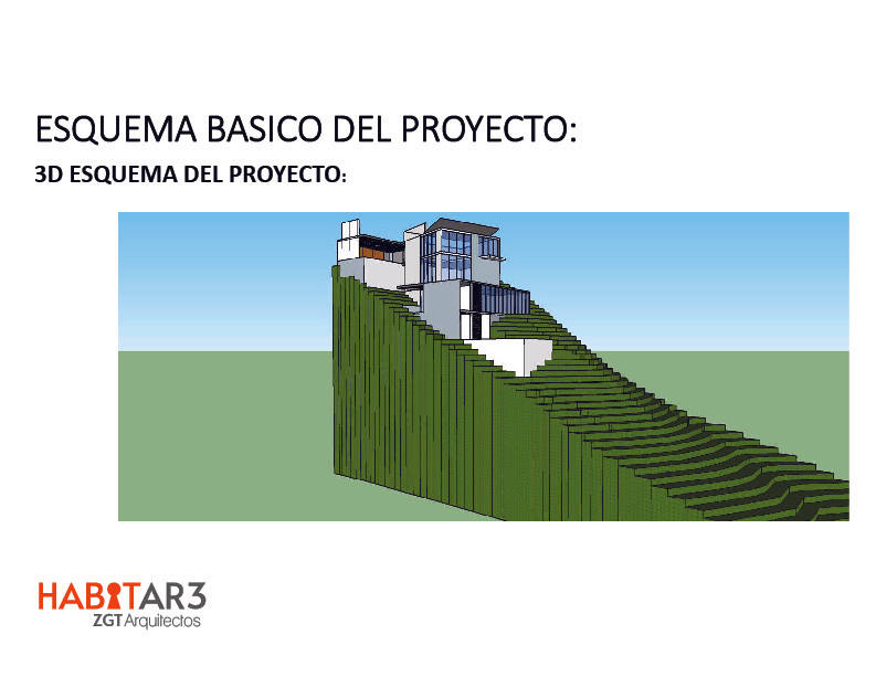 Esquema básico proyecto "casa trujillo", habitar3 zgt arquitectos | homify