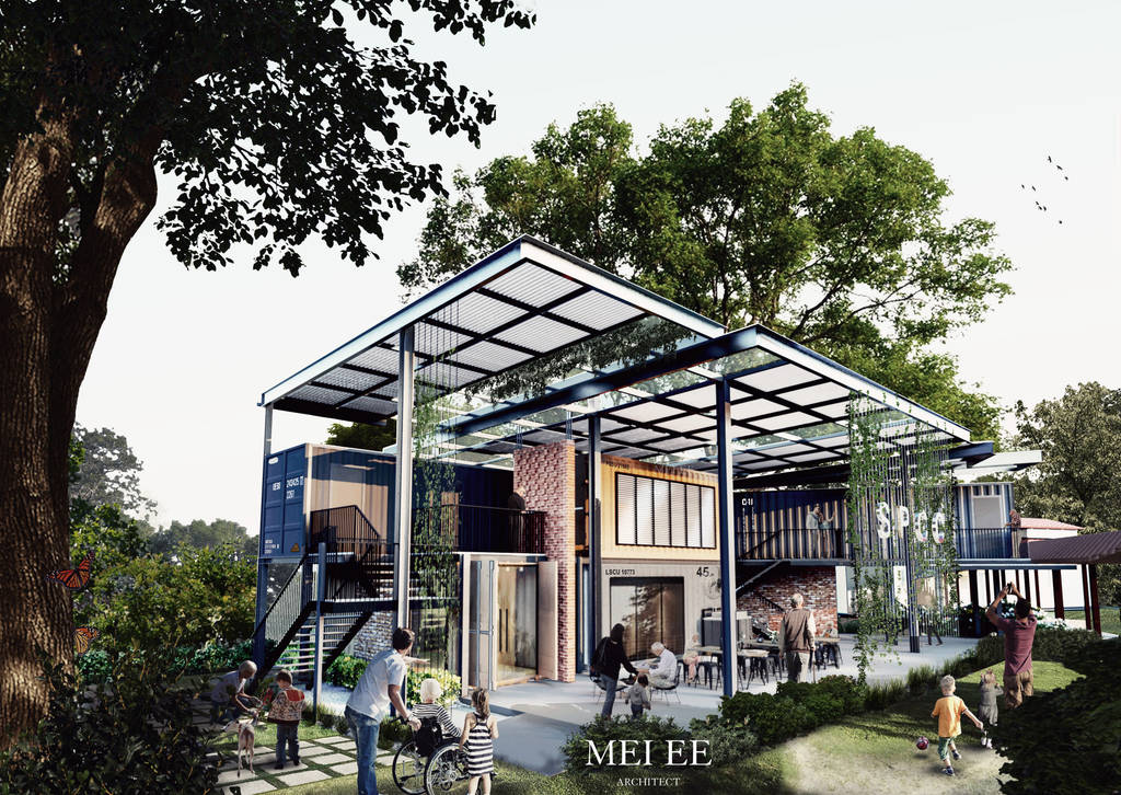 Repurposed shipping container | homify