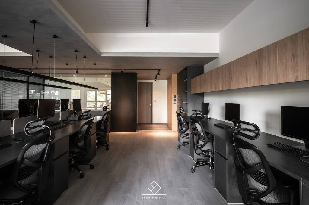 極簡辦公空間 simple design working space, 極簡室內設計 simple design studio | homify
