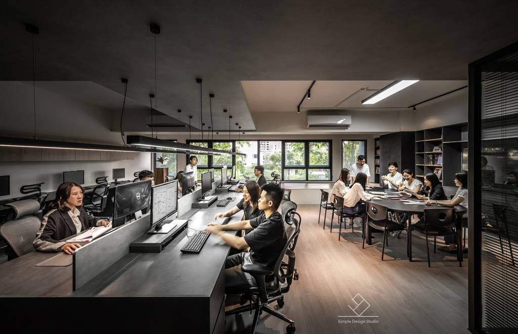 極簡辦公空間 simple design working space, 極簡室內設計 simple design studio | homify
