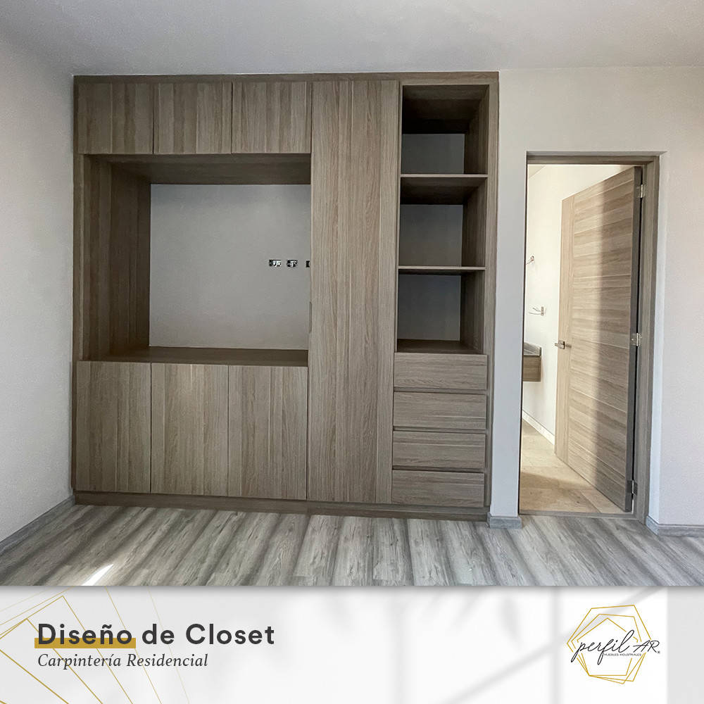 Closets, perfil ar muebles industriales | homify