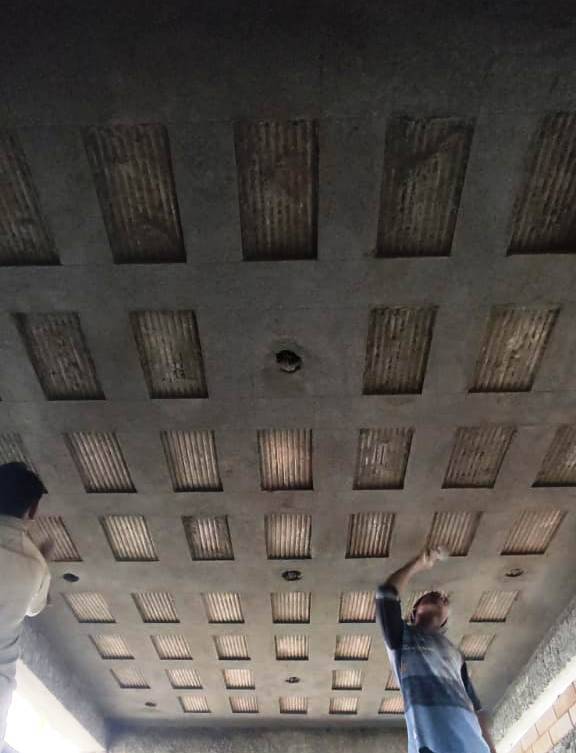 Ceiling plastering in filler slab works , psg and associates - build ...