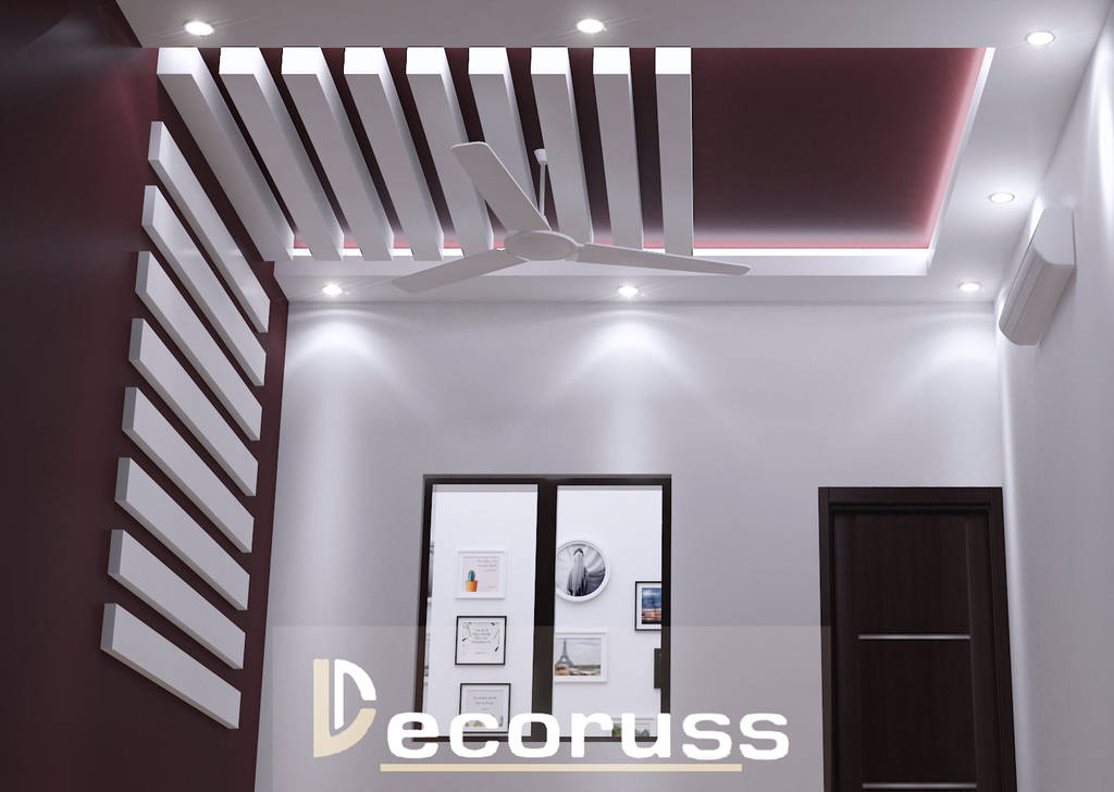 Interior design project in khurram nagar lucknow executed by decoruss, decoruss-best residential ...