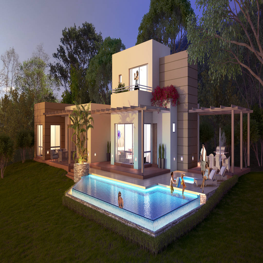 Imagen de fachada piscina | homify