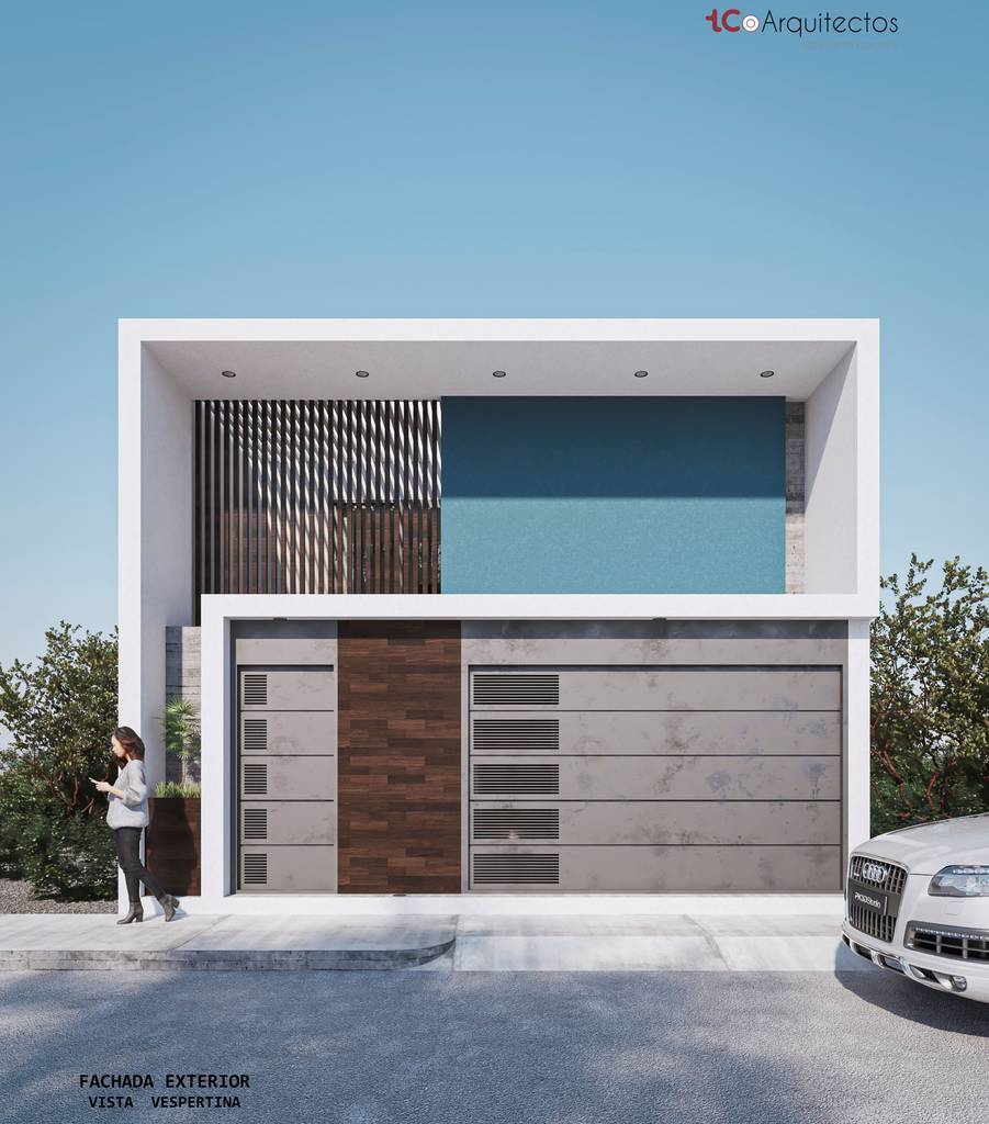 Fachada principal vespertina | homify