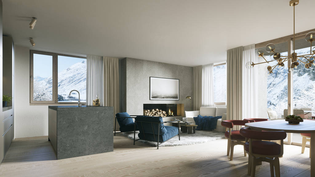 Interior visualization of haus altera | homify