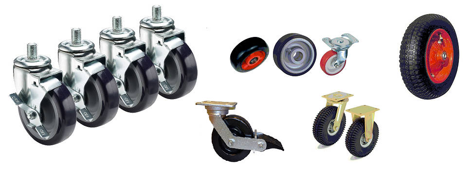 Uhmw caster wheel, plasto rubber caster, pu caster wheel manufacturers ...